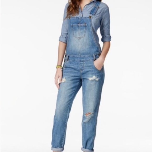 American Rag | Pants & Jumpsuits | Distressed American Rag Overalls ...